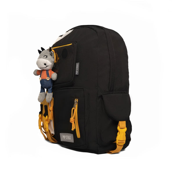 Mochila Urbana Pop Street - Diseño Bull Black – Gaton Store