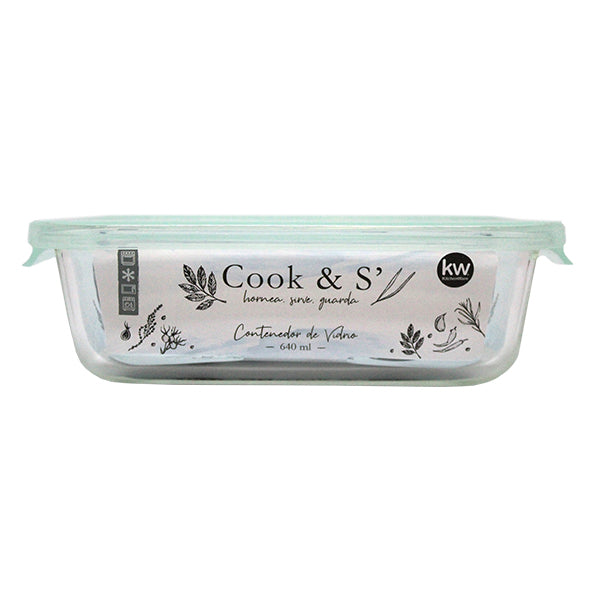 Recipiente de Vidrio 640 ml. Kitchenware – Gaton Store